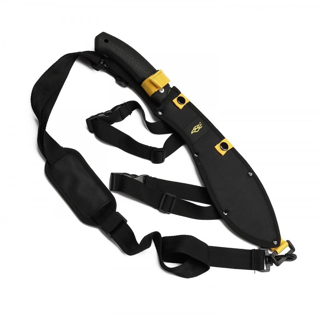 Cutit/maceta Ganzo Firebird F804 din inox cu teaca, uz general, lungime ...