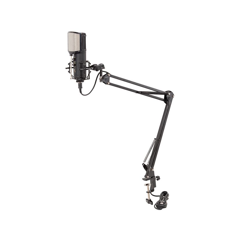 Stativ Microfon de Studio cu Cablu USB - Soundsation ST 100U - eMAG.ro