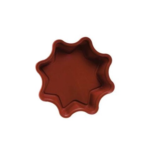 Forma Silicon Stea 8 colturi Ø26xH5cm, cu Inel - eMAG.ro