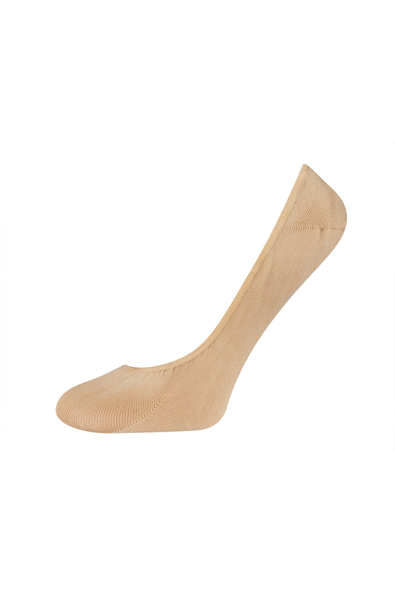 Sosete ascunse, talpici cu silicon pe calcai, Soxo, Nude, 35-40 EU ...