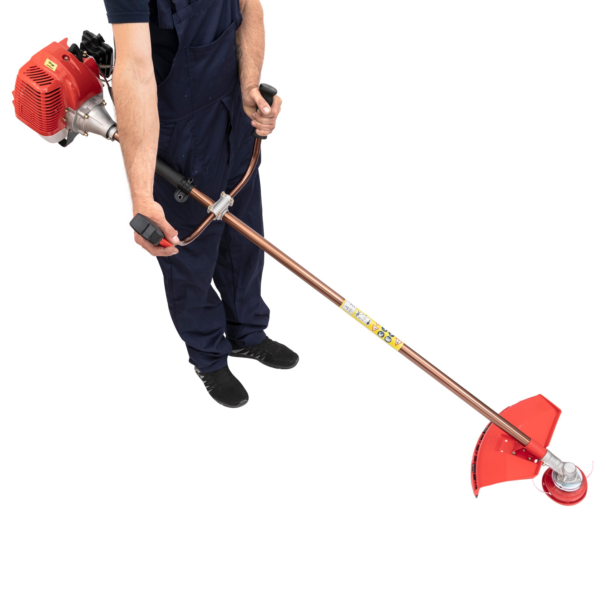 Motocoasa pe benzina in doi timpi Campion GT-4500, 6CP, 9000RPM, Rosie ...