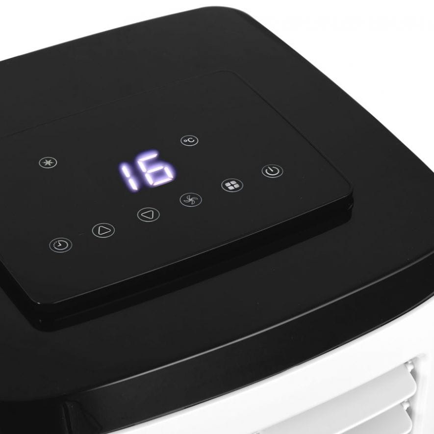 Racitor de aer Columbiavac, 729 W, 31 x 33 x 68 cm, Alb/Negru - eMAG.ro