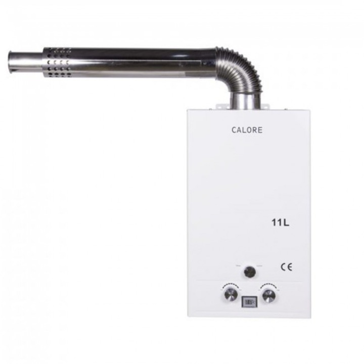 Instant apa calda pe gaz tiraj natural, Calore, 11L - eMAG.ro