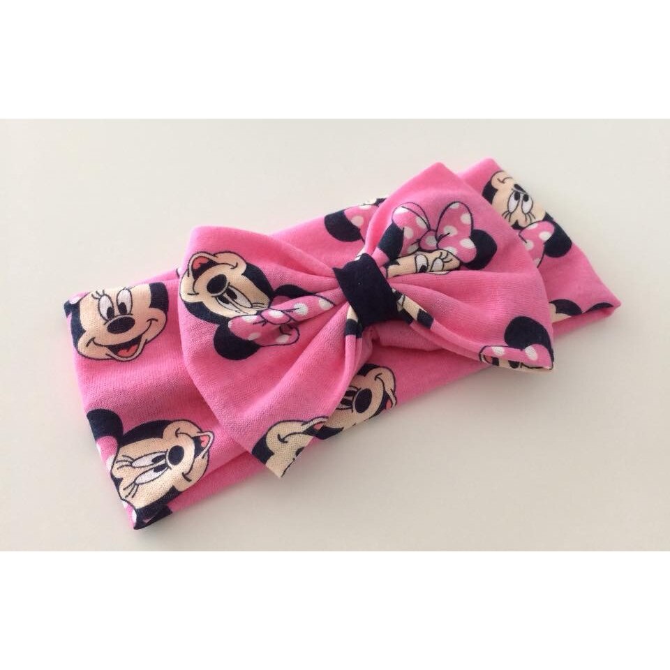 Bentita lata cu fundita roz minnie 12-18 luni - eMAG.ro