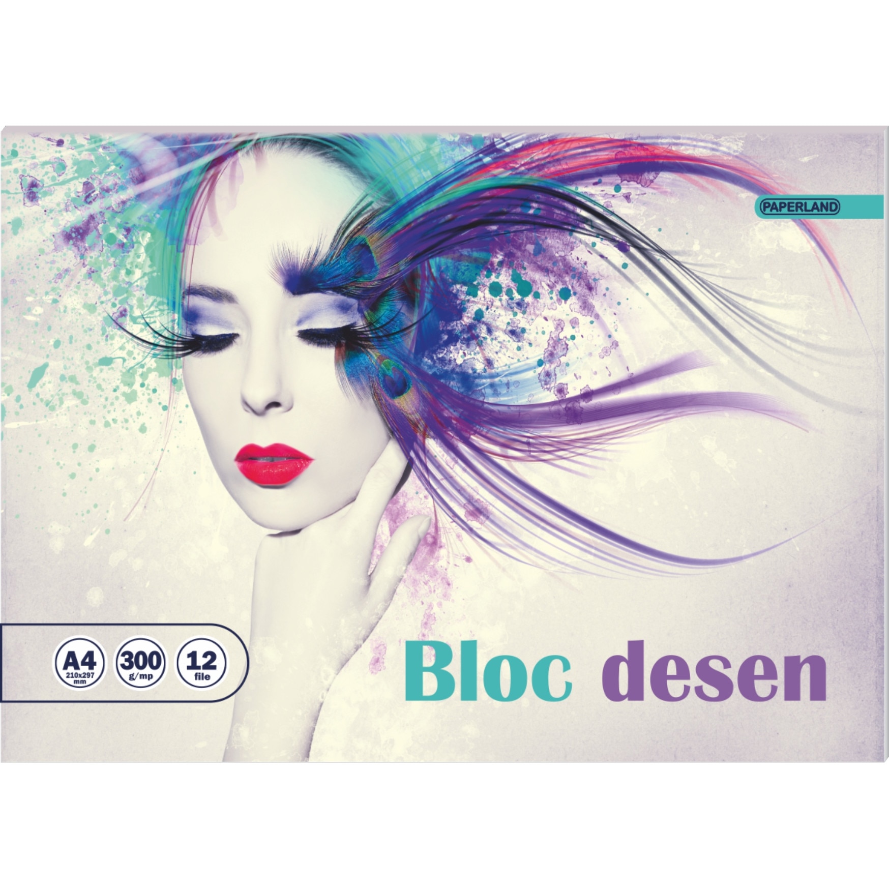 Paperland Rajzlap, A4, 300g, 12 lap - eMAG.hu