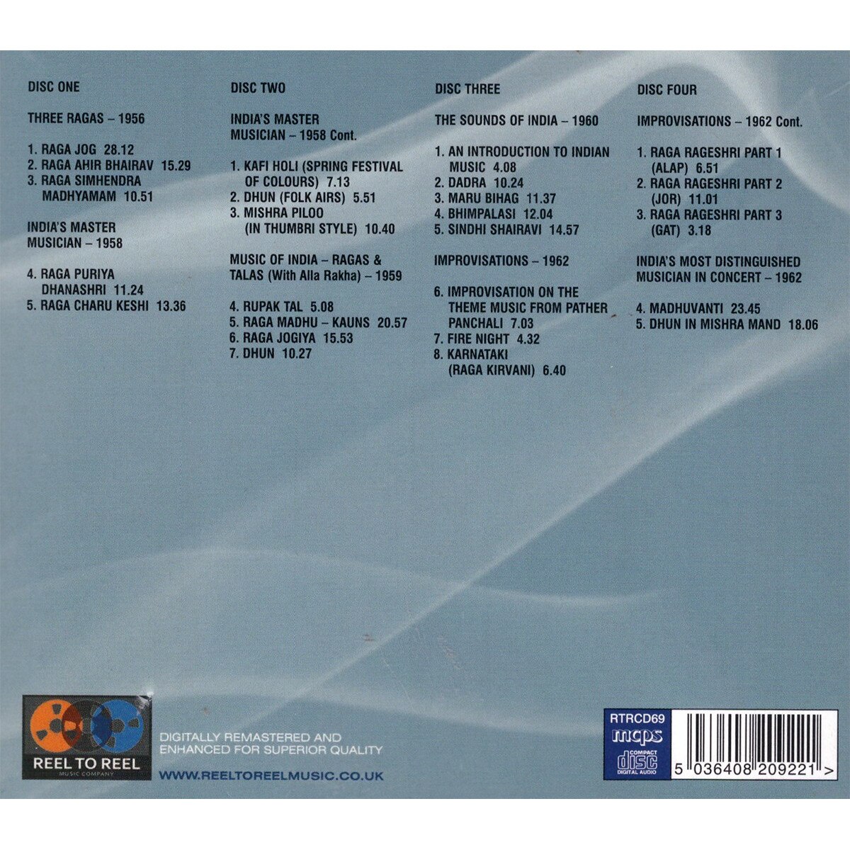 Ravi Shankar - Six Classic Albums - 4 CD Digipack - eMAG.ro