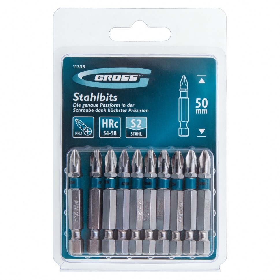 Set Biti РН2 х 50 mm, 10 bucati, GROSS - eMAG.ro