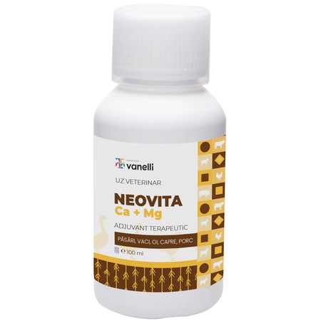 Neovita Ca+Mg, Supliment nutritiv,100 ml - eMAG.ro