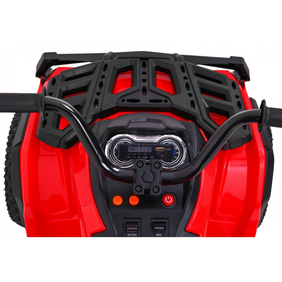 Quad ATV electric cu roti gonflabile AIR, rosu - eMAG.ro