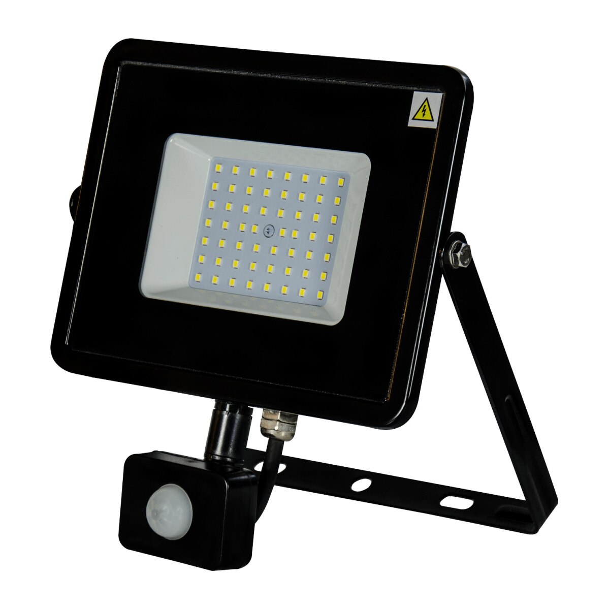 Proiector LED cu senzor Slim 30W, 2550lm, 6500K, negru Novelite 42019 ...