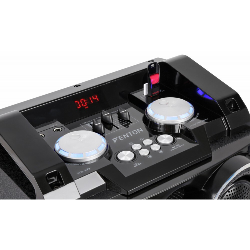 Boxa activa, 150W RMS, 10", Bluetooth, Fenton LIVE102 - eMAG.ro