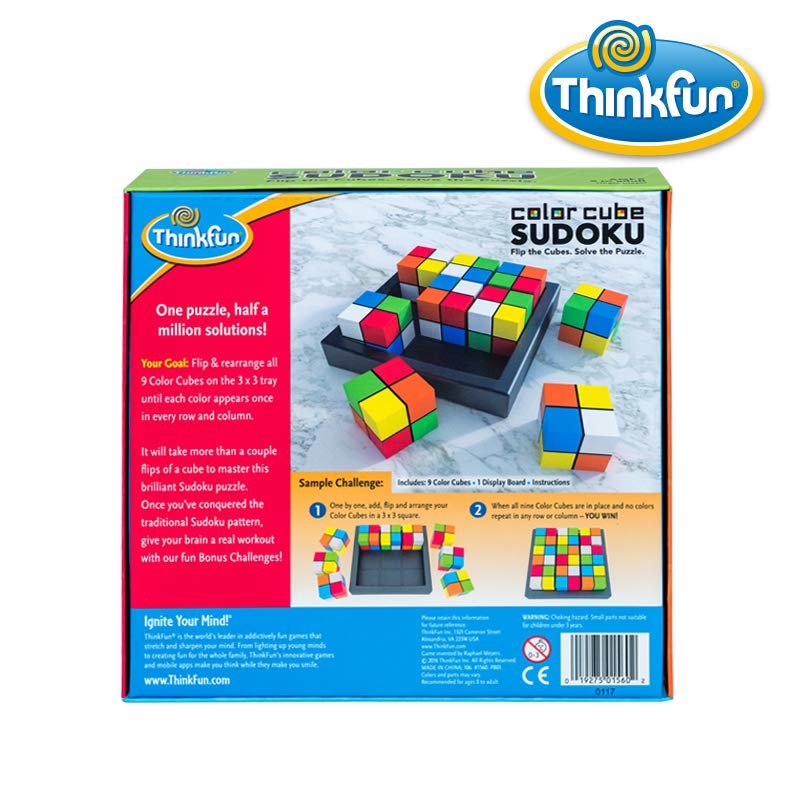 Joc de inteligenta, THINKFUN, Color Cube Sudoku - eMAG.ro
