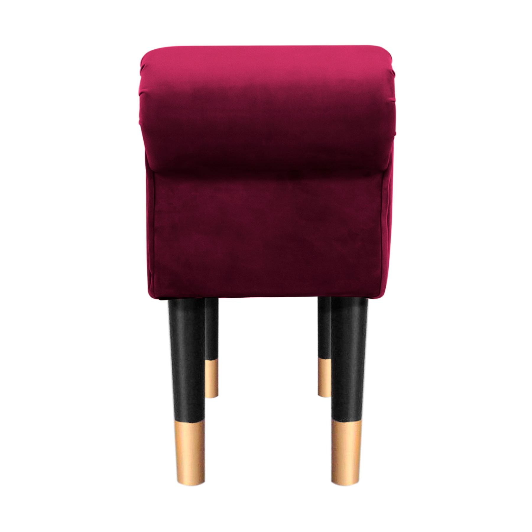 Bancheta catifea cu manere, burgundy, Boudoir - Butopea - eMAG.ro