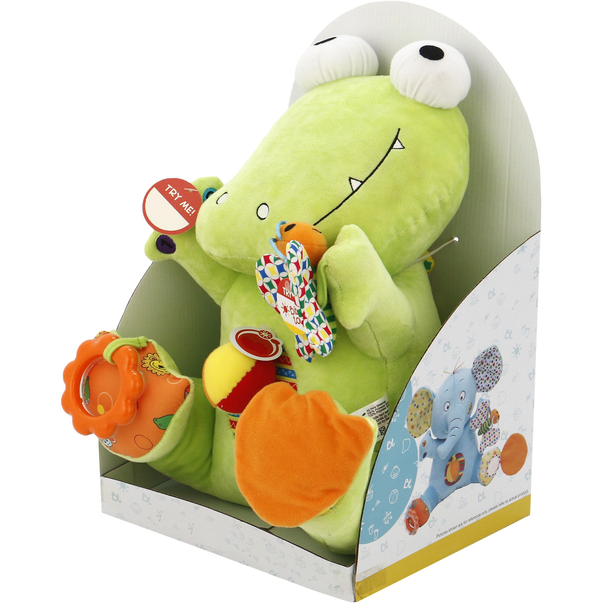 Интерактивна плюшена играчка M-Toys - Крокодил, 30 см - eMAG.bg