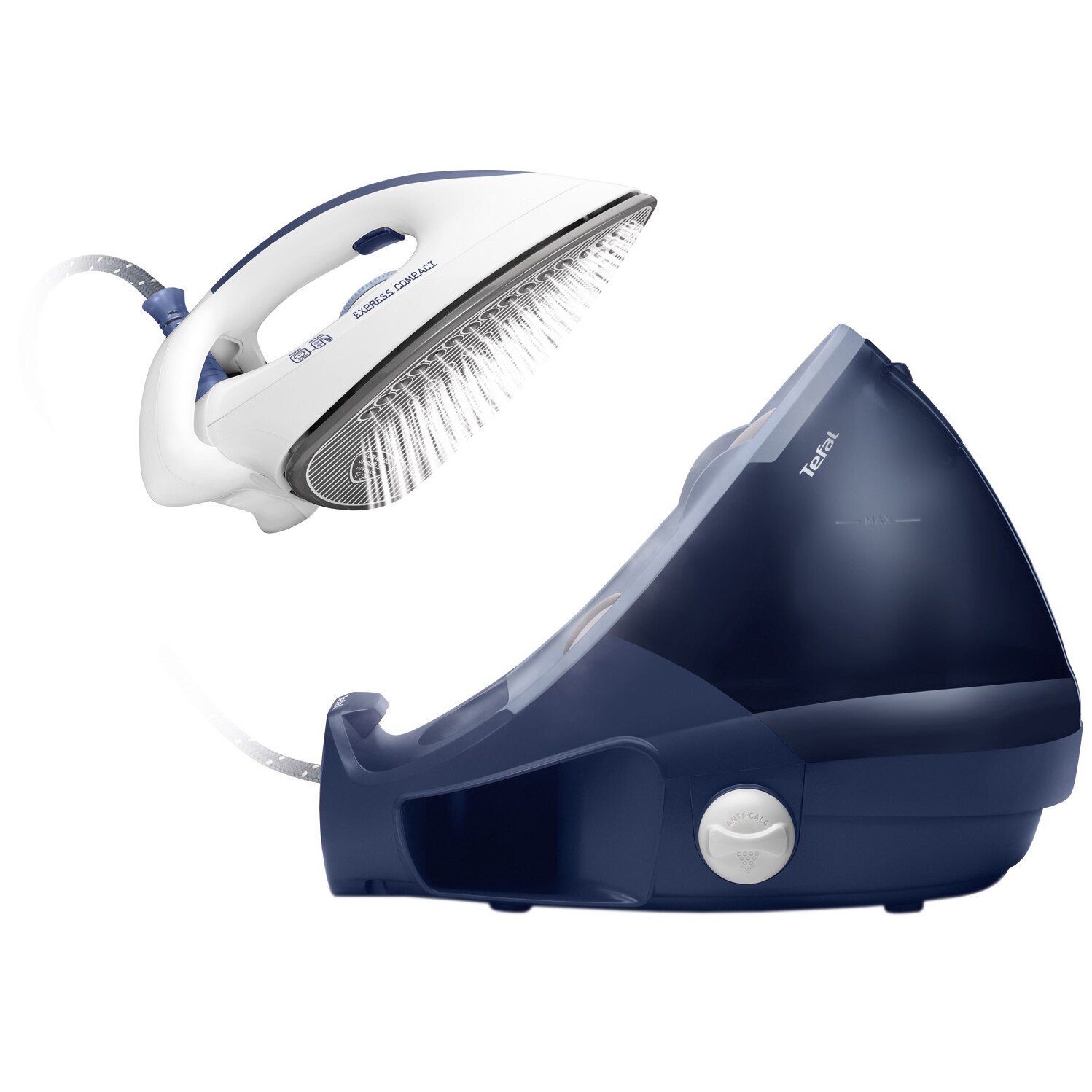 Tefal Express Compact GV7084 Vasaló állomás, Talp: Ultragliss Diffusion ...