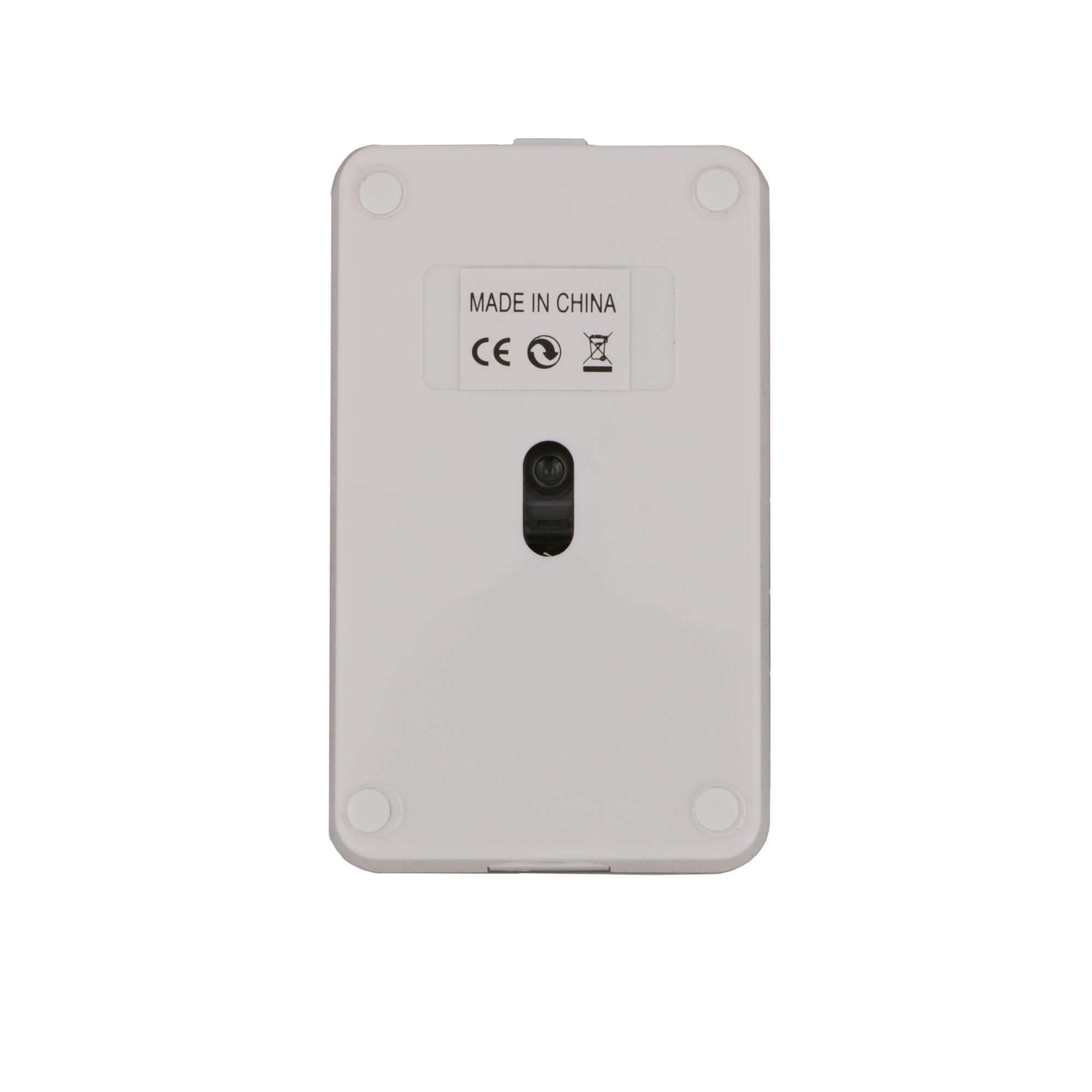 Mouse optic cu calculator, cablu USB, 10x6x2 cm, alb/negru - eMAG.ro