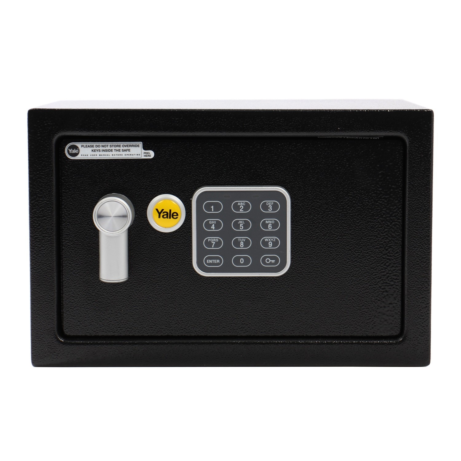 Seif perete Yale Value, electronic + cheie cu 2 bolturi, din otel ...