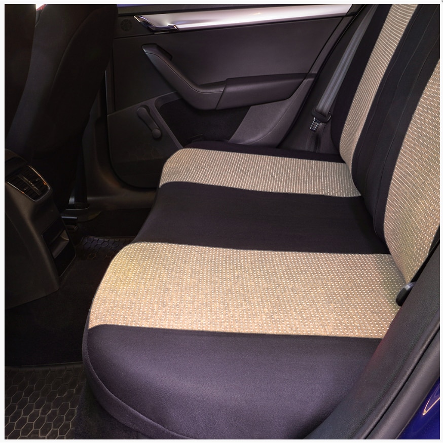 Huse scaune auto Universale, Editia Racing, Piele Ecologica+Textil, 11 ...