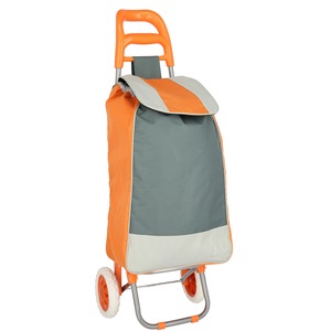 Carut de piata metalic cu 2 roti, pliabil - eMAG.ro