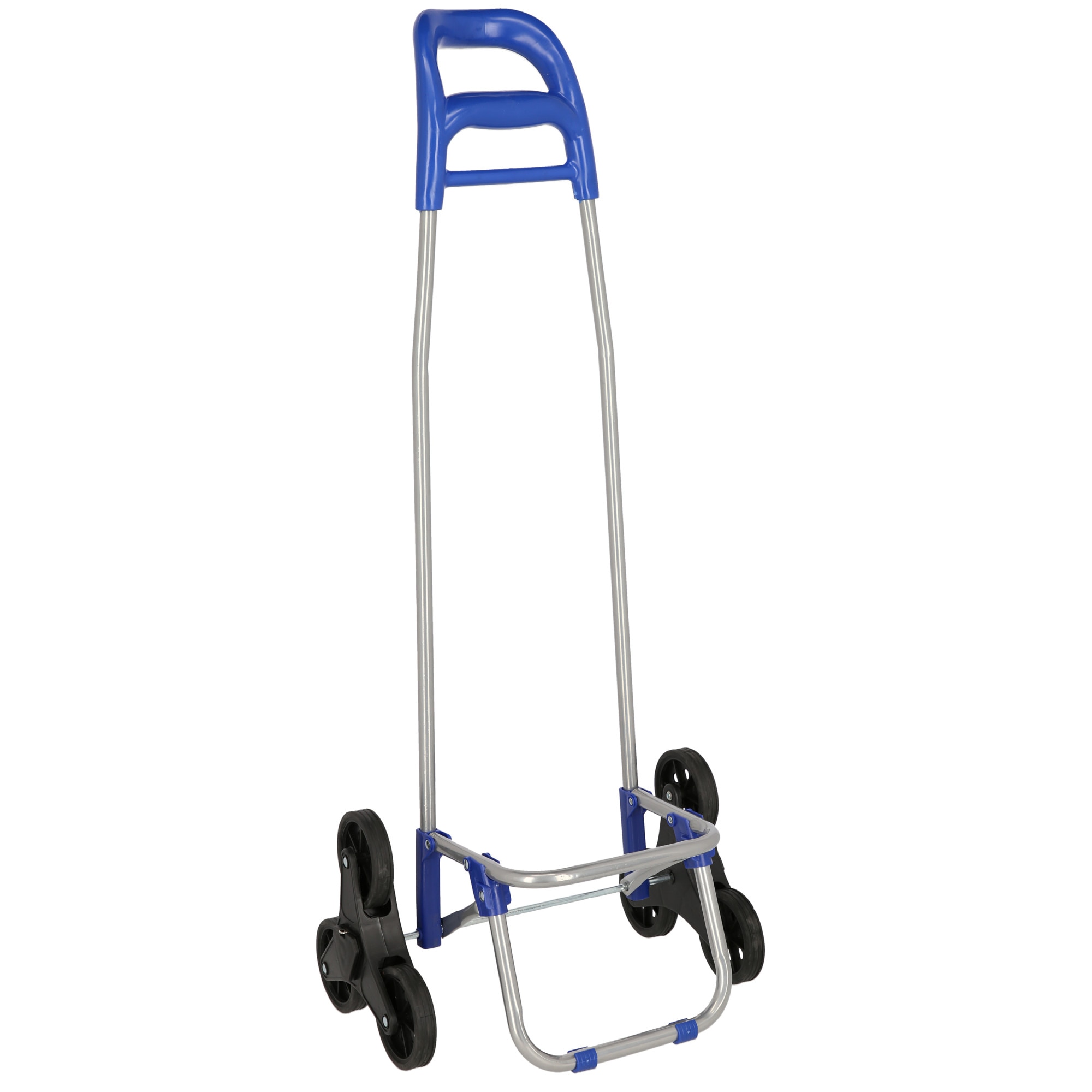 Carucior de piata Grunberg cu 6 roti BF209 Albastru - eMAG.ro