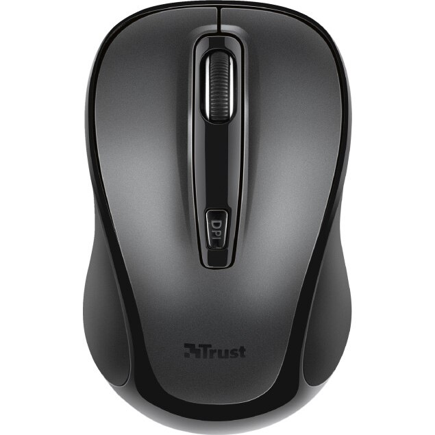 Mouse wireless Trust Siero, silentios, Negru - eMAG.ro