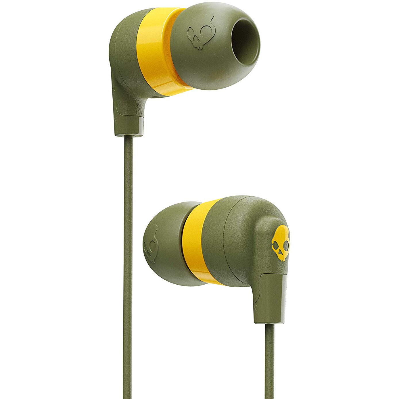 Casti Audio In Ear Skullcandy Ink'd+, Cu fir, Microfon, Moss Olive ...