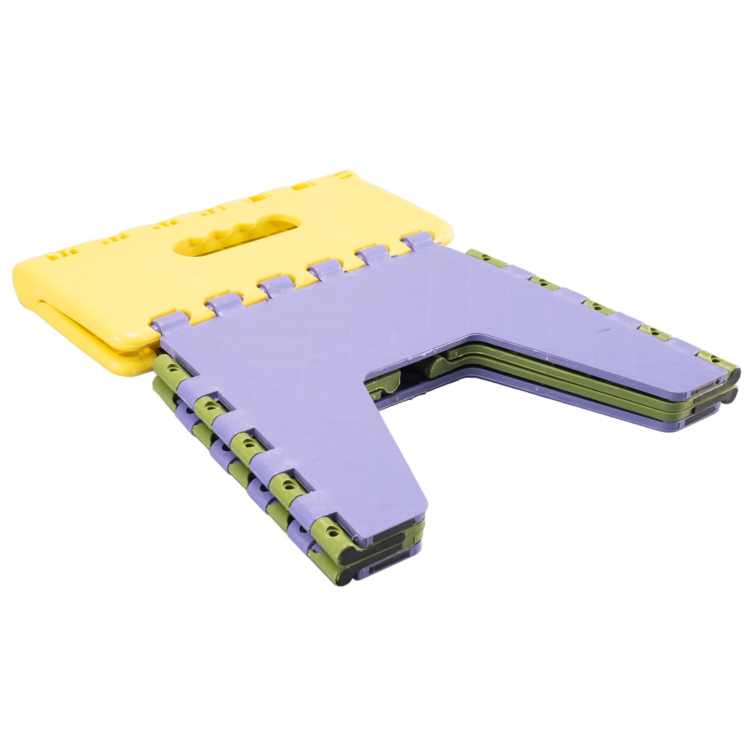 Scaun pliabil Gemma, plastic, verde-mov - eMAG.ro