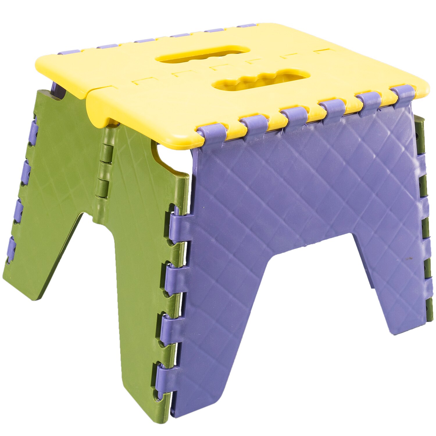 Scaun pliabil Gemma, plastic, verde-mov - eMAG.ro