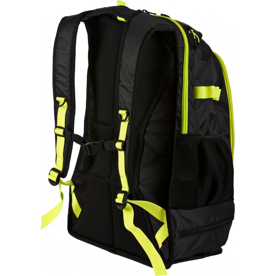 Чанта Arena Fastpack 2.1, Unisex, Black-Fluo, Yellow-Silver, NS - eMAG.bg