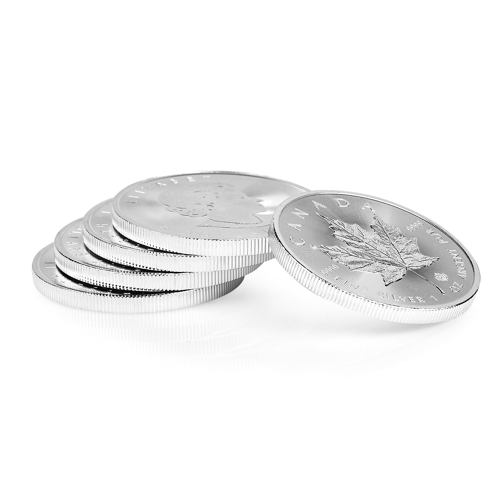 Moneda de argint 1 uncie Frunza da artar canadian - eMAG.ro