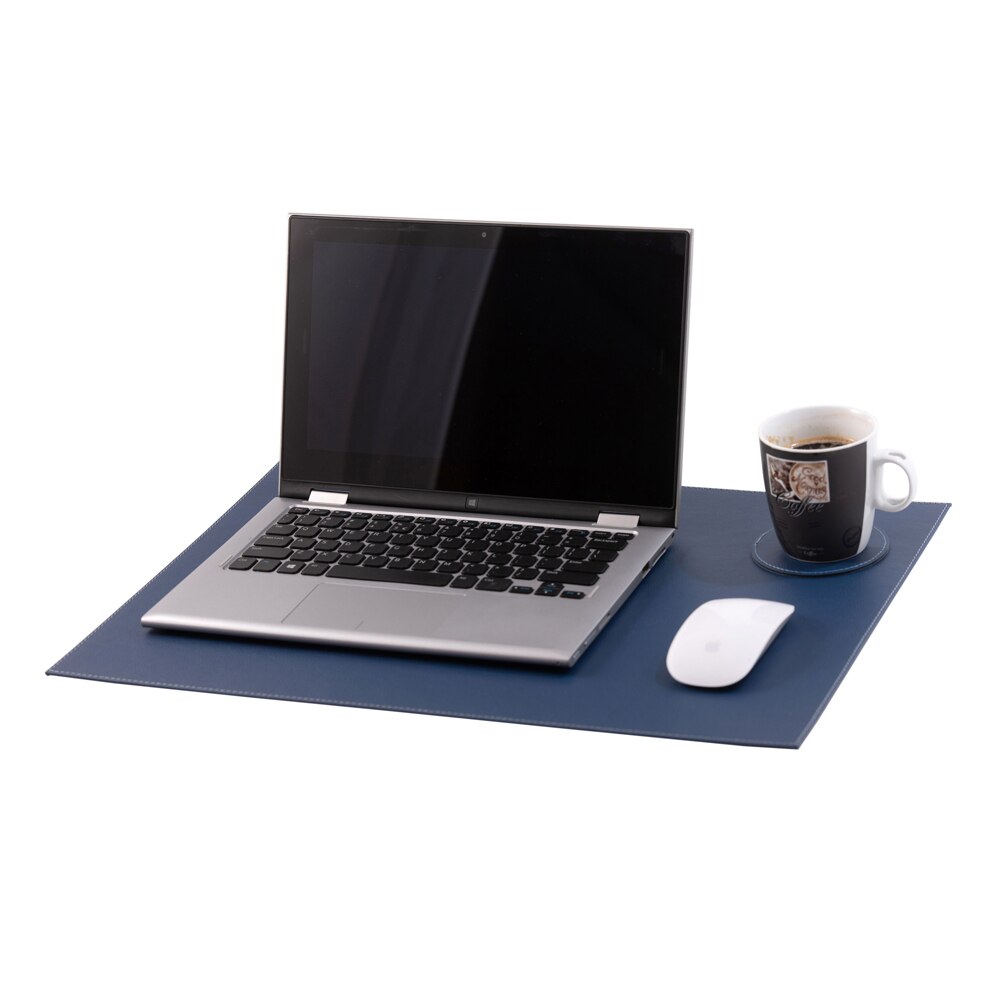 Mapa birou e-store pentru protectie birou, din piele PU + 2 suporturi ...