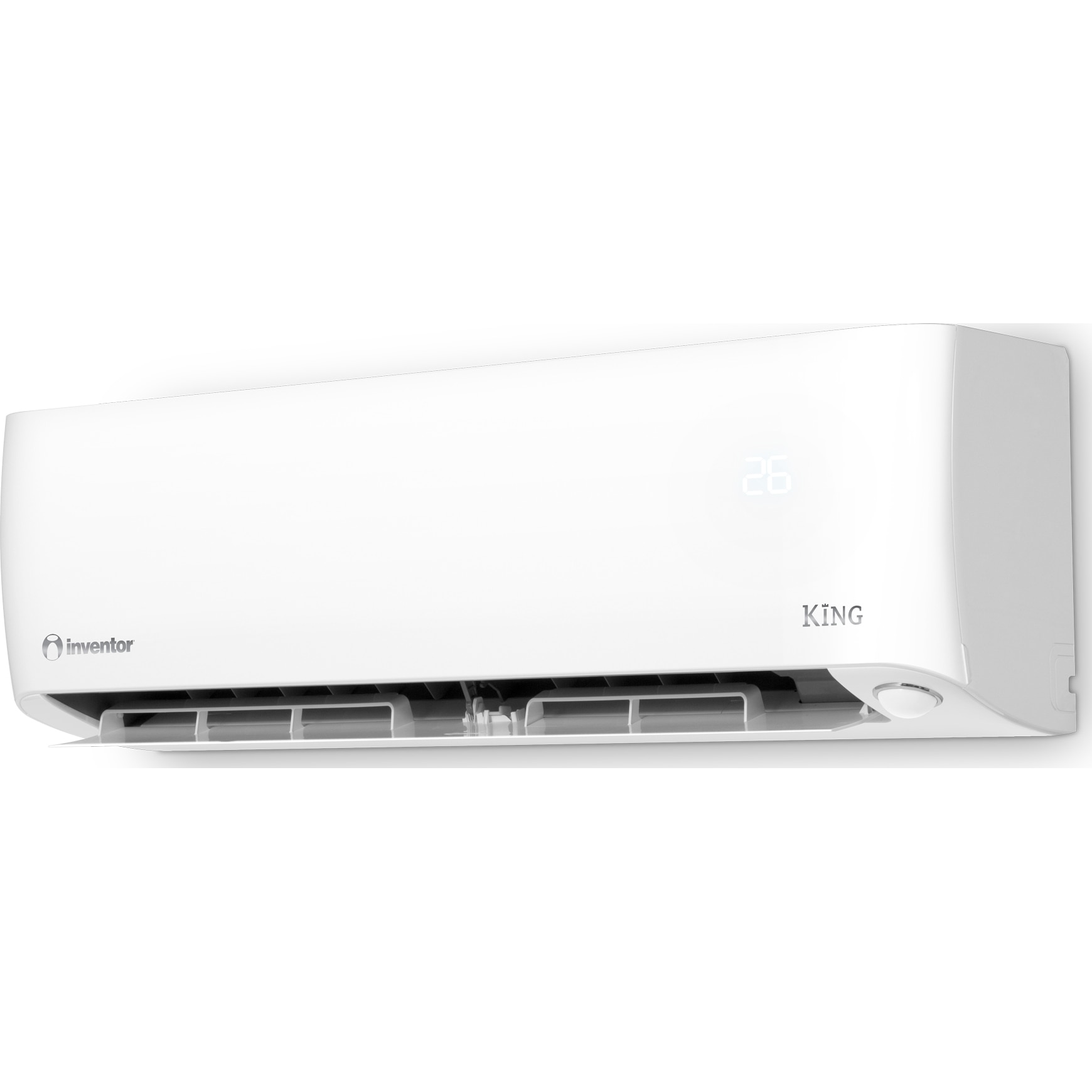 Aparat de aer conditionat Inventor King 12000 BTU Wi-Fi, Clasa A+++, Filtru Hepa, Follow me, Mod ...