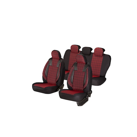 Huse scaune auto SKODA FABIA Dalauto Luxury Piele ecologica Negru ...