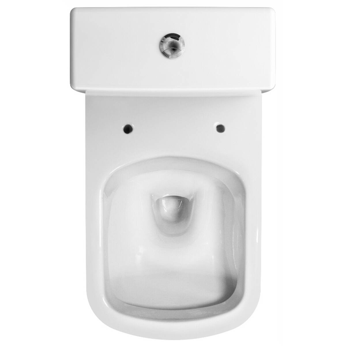 Set Vas WC compact Colour, Cersanit, rezervor WC 3/6L alimentare ...