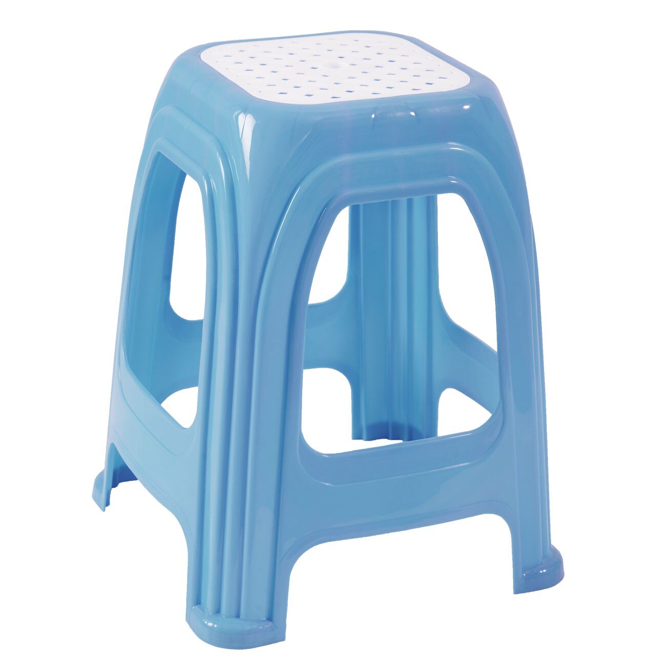 Taburet pentru gradina EVO Cross plastic albastru - eMAG.ro