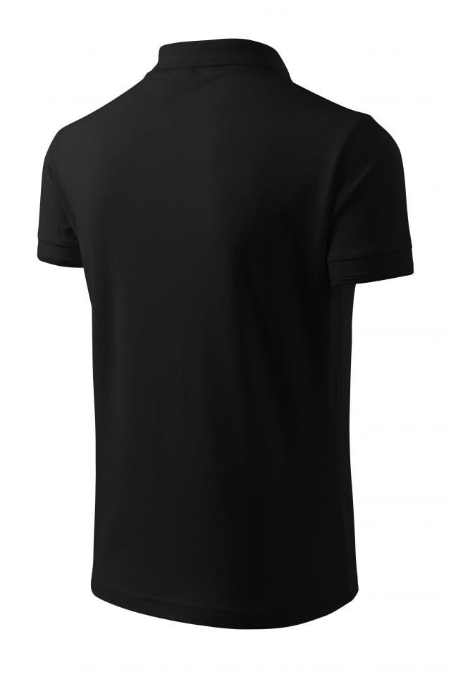 Мъжка поло тениска, Черна, L - eMAG.bg