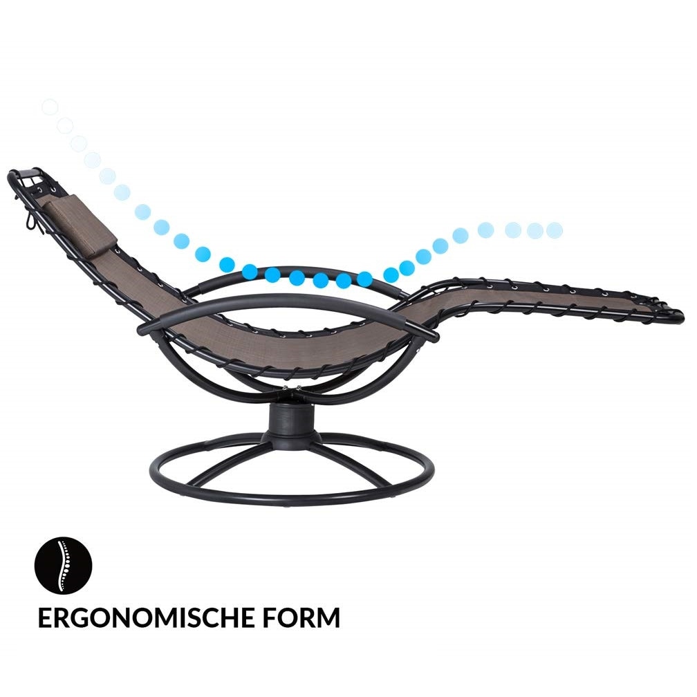 Scaun, sezlong ergonomic, rotativ 360 °, Maro, Ego-Eve - eMAG.ro