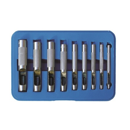 Trusa cu 9 preducele metalice pentru perforarea/fabricarea garniturilor ...