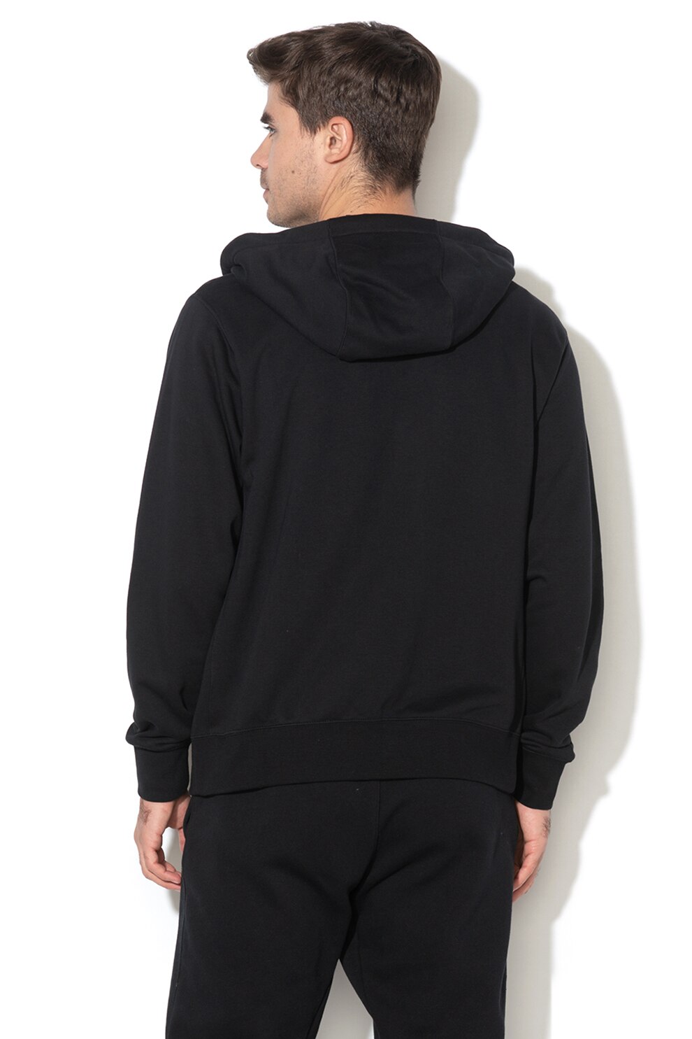 Nike, Hanorac cu fermoar Sportswear Club, Negru, XL - eMAG.ro