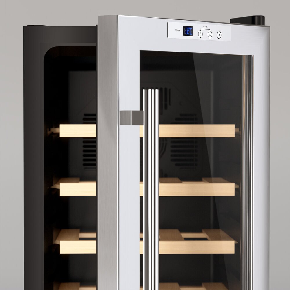 Racitor de vin Cavist, 18 sticle, H 67cm, 11-18 C, control digital ...