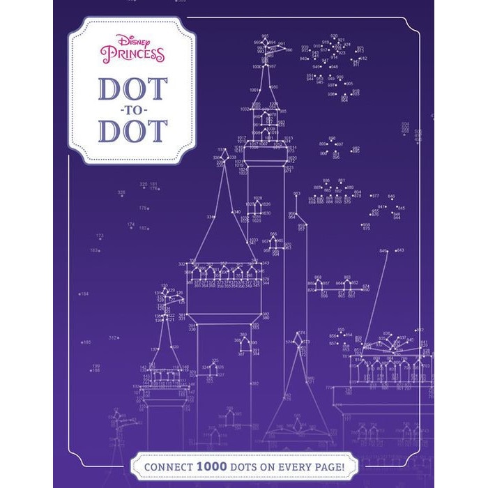 Disney Princess Dot-to-Dot de Disney Book Group - eMAG.ro