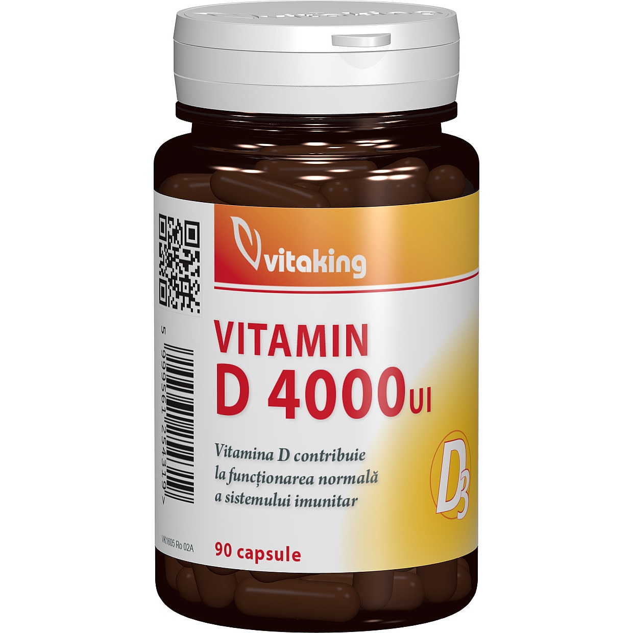 Витамин D 4000 Forte, 90 таблетки - eMAG.bg