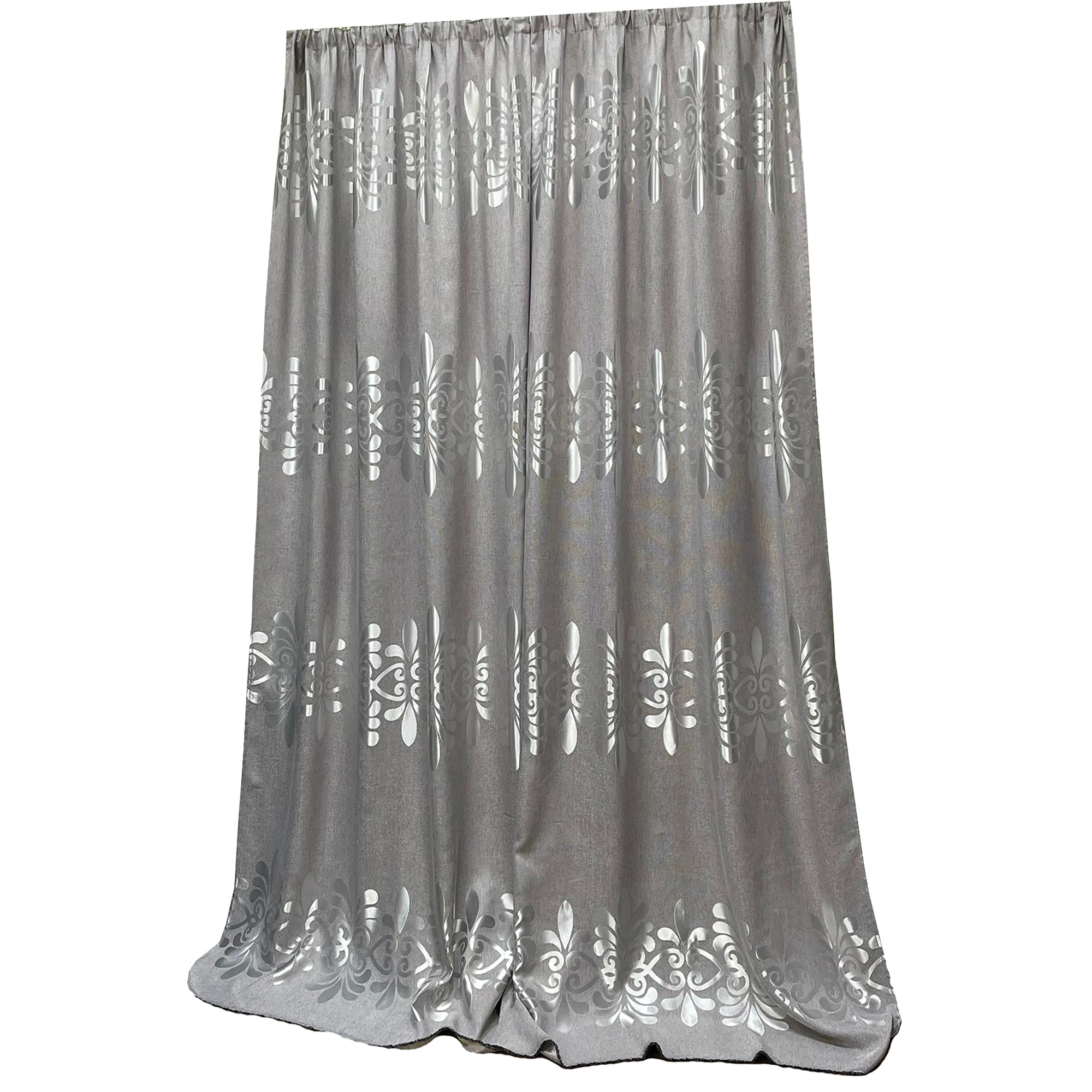 Set draperii, culoare gri, colectia "Rococo Design by Liz Line ...