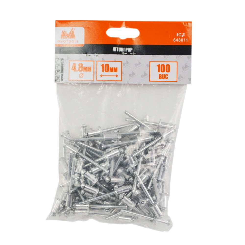 Nituri pop 4.8x10 - 100 buc - eMAG.ro