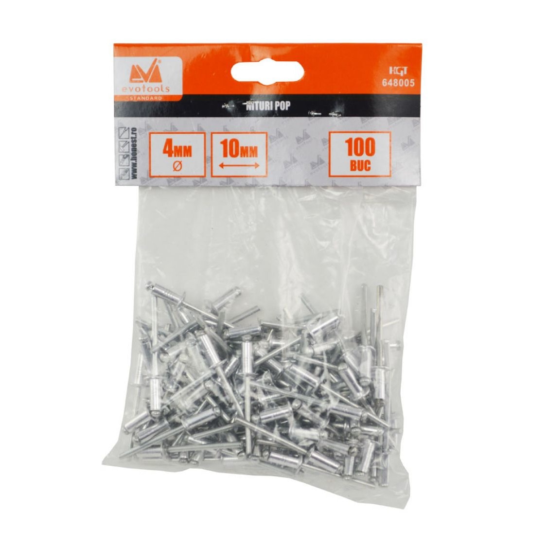 Nituri pop 4.0x10 - 100 buc - eMAG.ro