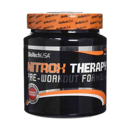 Nitrox Therapy Pre-workout, BioTech USA, Aroma Piersica, 340g - eMAG.ro