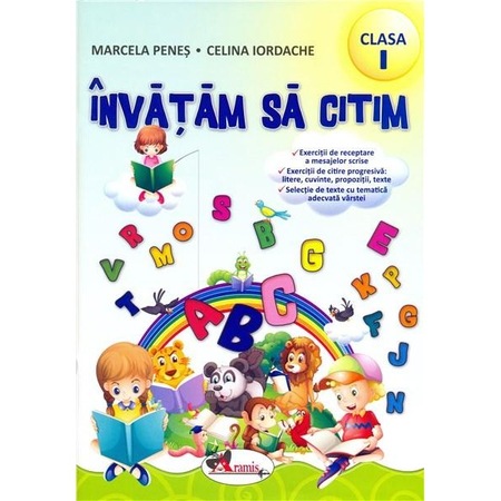 Invatam sa citim - clasa I - Celina Iordache, Marcela Penes - eMAG.ro