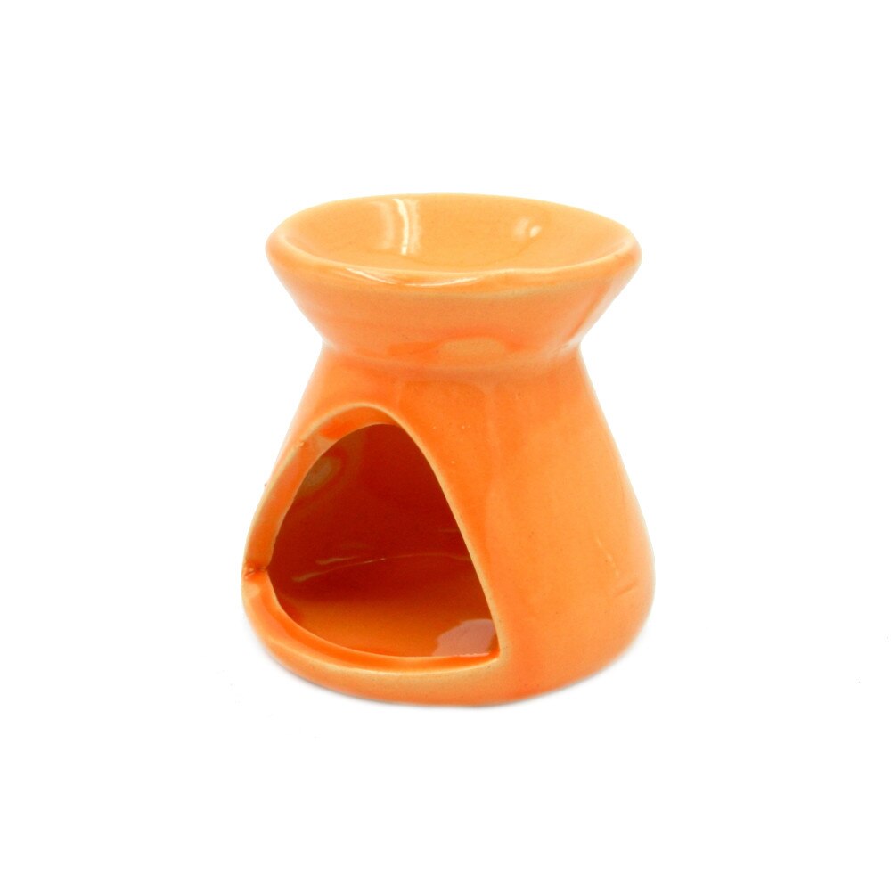 Vas ceramica aromaterapie simbol stea-luna, orange - eMAG.ro