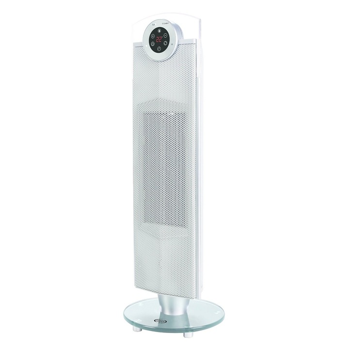 Aeroterma Ceramica Argo Chillout, 2000W, Telecomanda, Timer, Display ...
