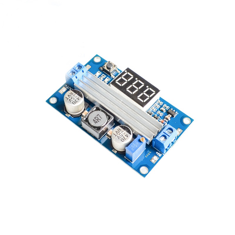 Modul ridicator de tensiune, Arduino, DC-DC cu display LTC1871, 3 digit ...